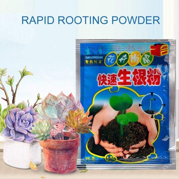 🌺บานเพื่อคุณเท่านั้น🌺1Pcs Fast Rooting Powder ผงเร่งรากพืช Hormone ...