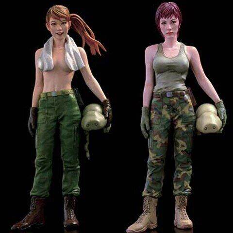 1/20 Independent Mercenary Army Female Ace pilot Resin kit Figure GK ...