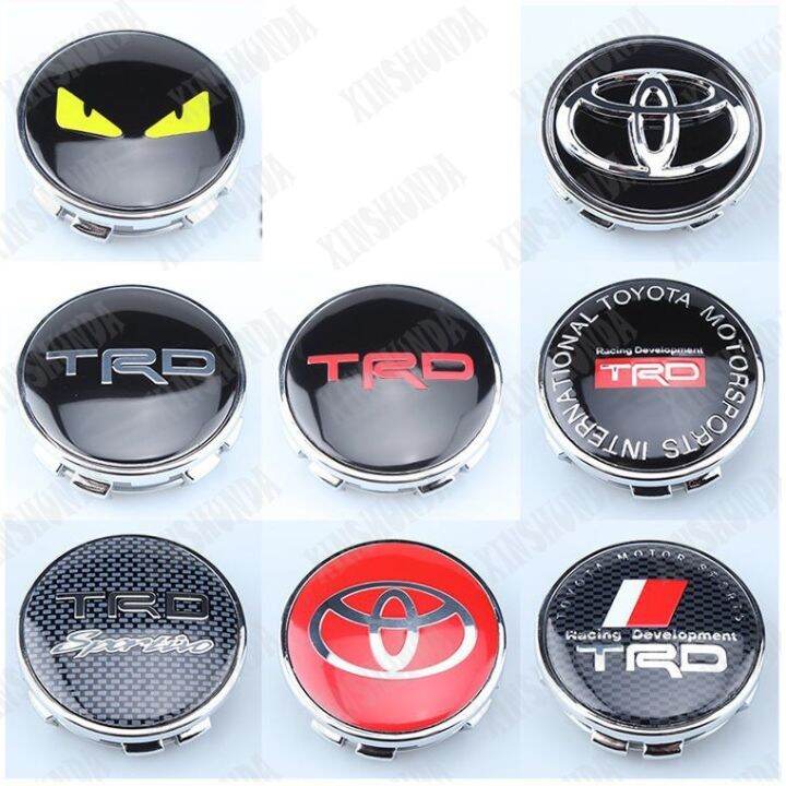 XSD 1PCS Car Wheel Center Hubcap Hub Cap Emblem For Toyota RAV4 altis ...