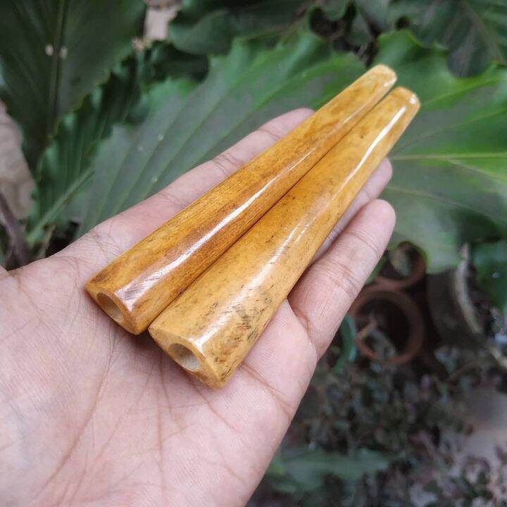 Once Pipa Rokok Tulang Sapi UNIK KLASIK WARNA KUNING-pipa rokok tulang ...
