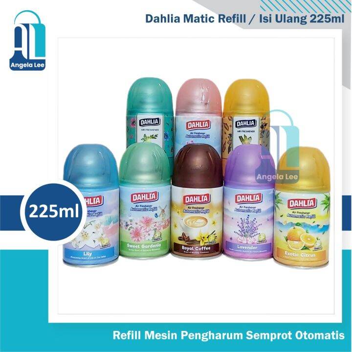 REFILL Mesin Dahlia Matic Spray Pengharum Semprot Otomatis Isi Ulang ...