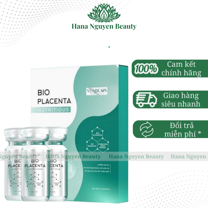 Huyết thanh siêu phục hồi Bio Placenta Ylabcos Dr Lacir hộp 3 ống ...