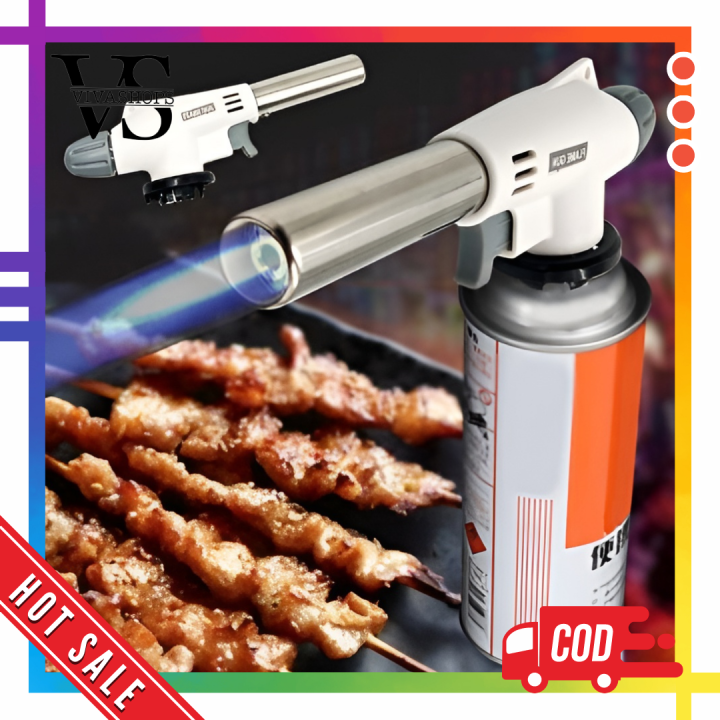 Kepala Portable Gas Torch Flame Gun Butane Blow Torch Gun / Pemantik ...