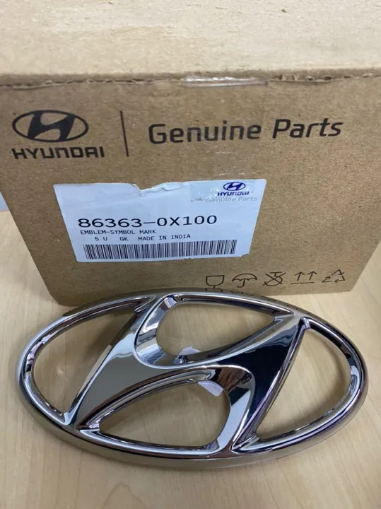 EMBLEM NAME PLATE / LOGO FRONT (H) GENUINE PART (ORIGINAL) [86363-0X100 ...