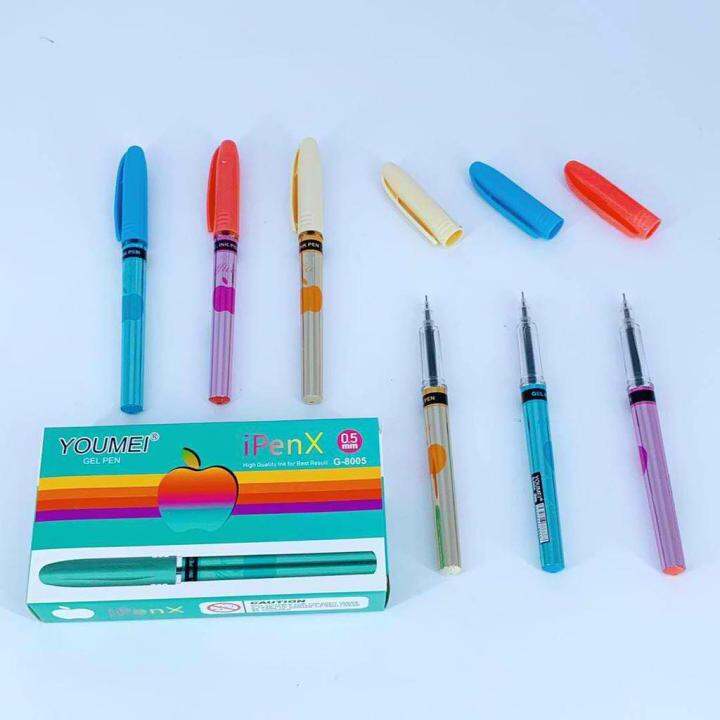1Box/12Pcs G-8005 IPen 8 IpenX Gel Pen Sign Pen 0.5mm YOUMEI | Lazada PH