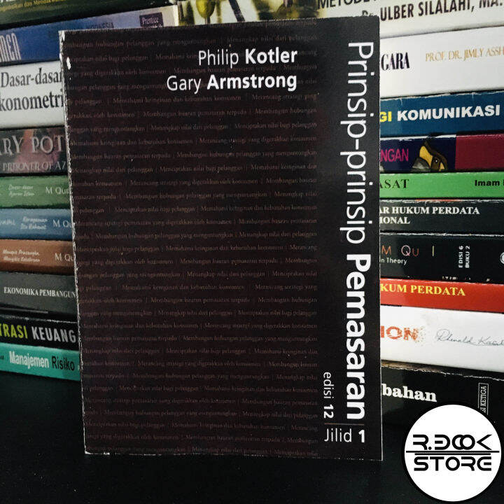 PRINSIP - PRINSIP PEMASARAN EDISI 12 JILID 1 - PHILIP KOTLER | GARY ARMSTRONG | Lazada Indonesia