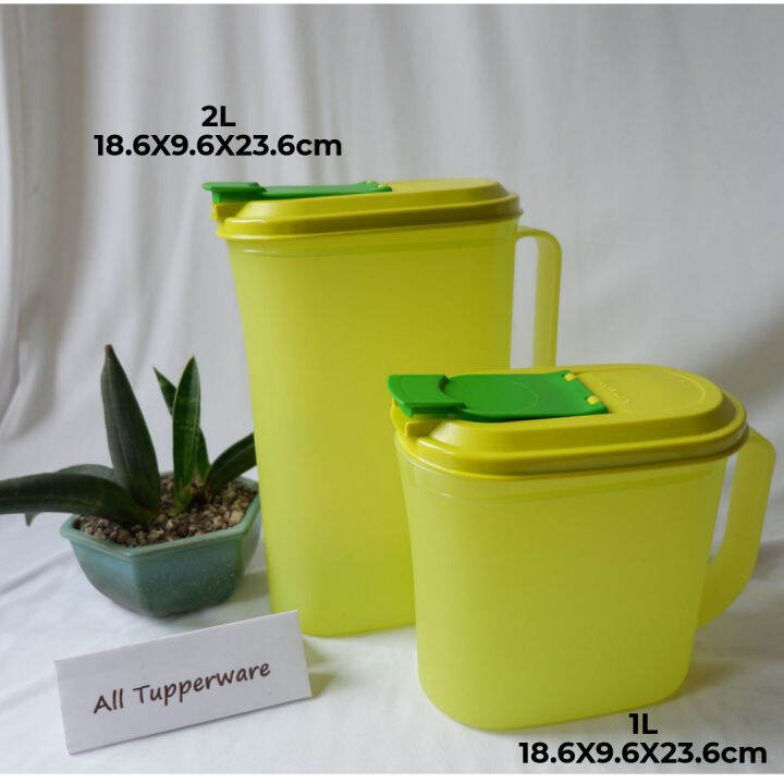 FRIDGE JUG 2L / 1L HIJAU TUPPERWARE - 1PCS | Lazada Indonesia