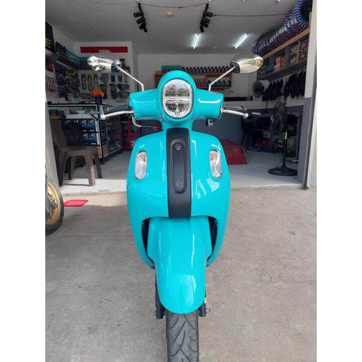 Agad na nagpapadala Original Yamaha Stainless Chrome Sidemirror for ...