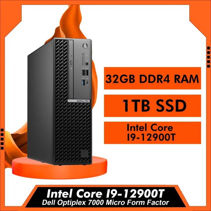 Intel Core I9-12900T│32GB DDR4 RAM│1TB SSD│Dell Optiplex 7000 Micro ...