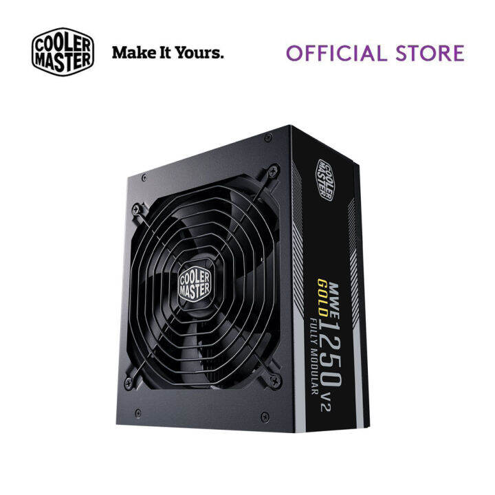 Cooler Master MWE Gold 1250 V2 Full Modular 80 Plus Gold PSU Power Supply Units (MPE-C501-AFCAG ...
