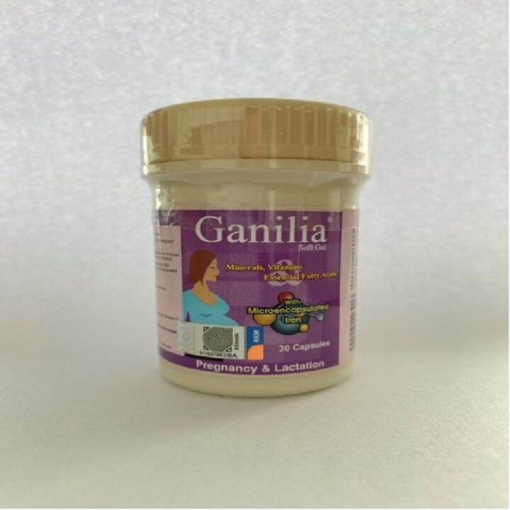 GANILIA Multivitamins with Microencapsulated Iron 30s | Lazada