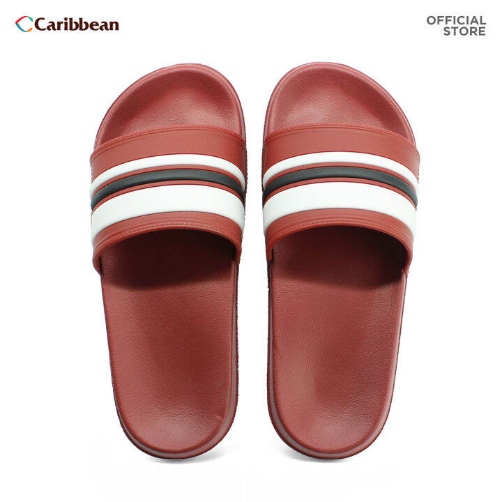 Caribbean Men Slides: Cong (Maroon) | Lazada PH