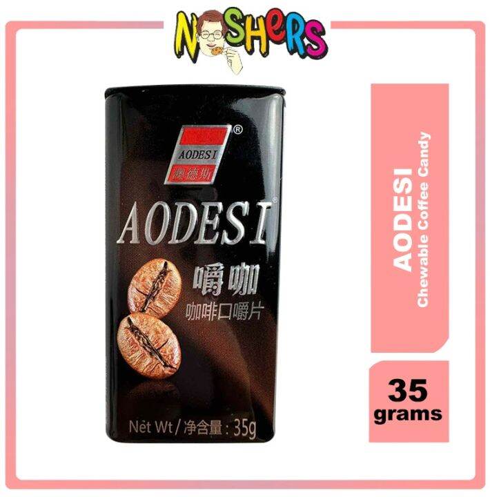 Noshers Aodesi Brand Coffee Candy Coffee Chewing Tablet Candy 35g ...