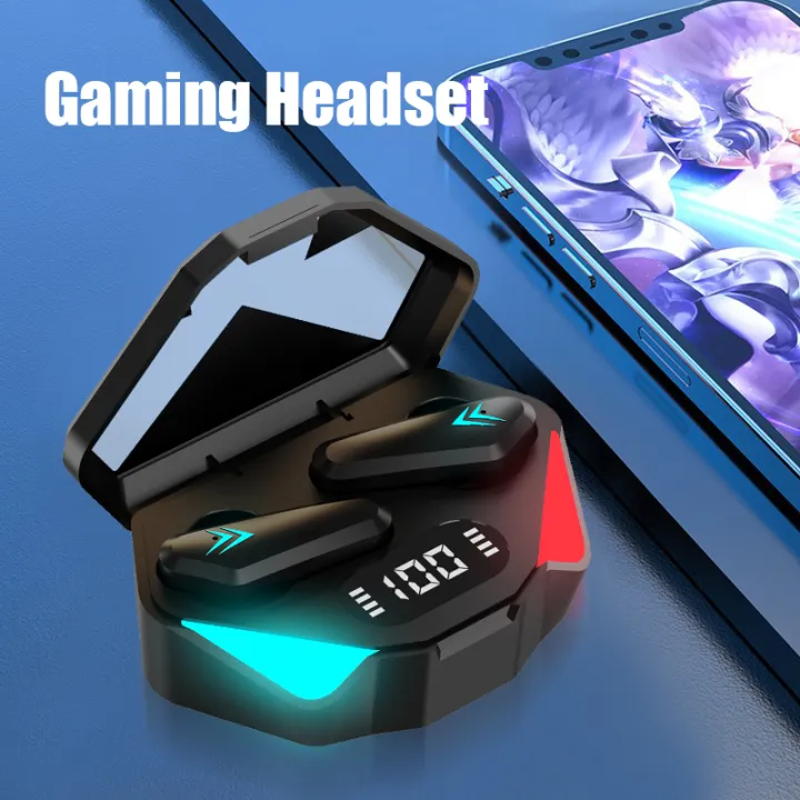 TWS Gaming Headset บลูทูธ5.0หูฟัง2022ใหม่กีฬากันน้ำหูฟังบลูทูธไร้สายไฮ ...