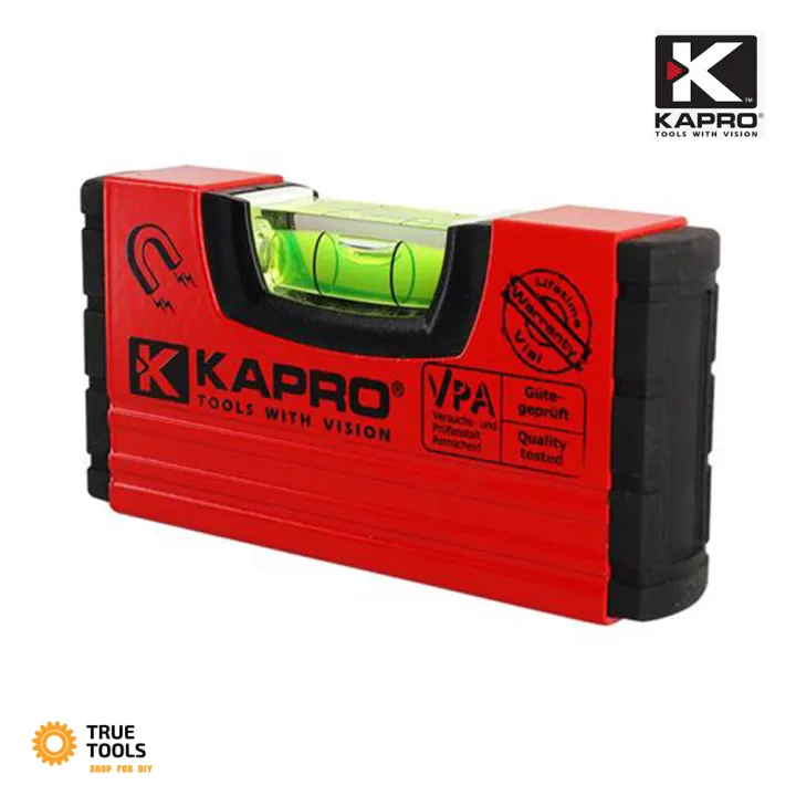 KAPRO ระดับน้ำ พกพา ระดับน้ำมินิ แบบสั้น Handy Level มีแม่เหล็ก ขนาด 4 ...
