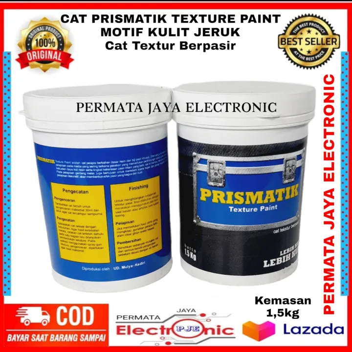 PRISMATIK CAT TEKSTURE PAINT cat prismatik cat tekstur berpasir | Lazada Indonesia