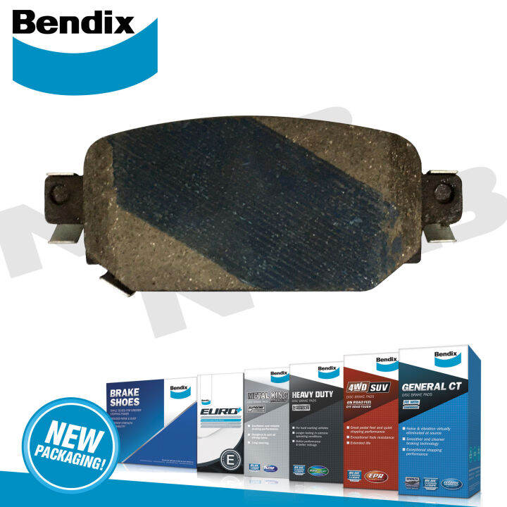 Bendix Brake Pads Rear Set GCT for Mazda 3 Skyactiv 2.0L Sport 2017-2020 (DB2495) | Lazada PH