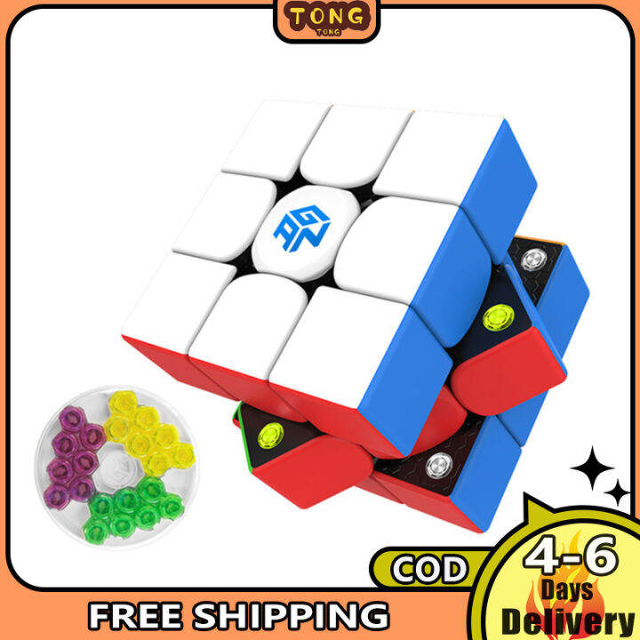 Magic Cube GAN 356M Smooth 3X3 Magnetic Cube Puzzle Toy | Lazada.co.th