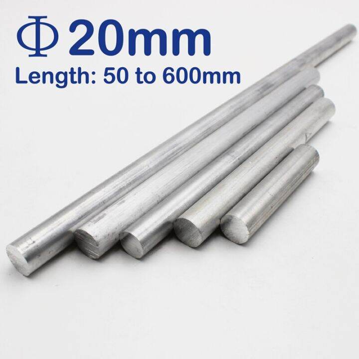 20mm Diameter Aluminum Round Bar/Rod Length 50mm to 600mm | Lazada PH