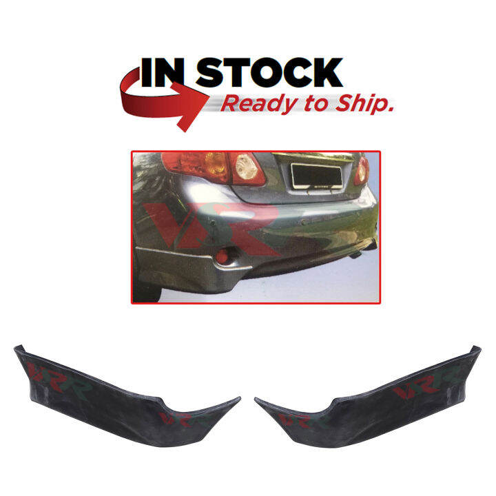 Toyota Corolla Altis Tenth Generation (2008-2012) OEM Style Rear Back ...