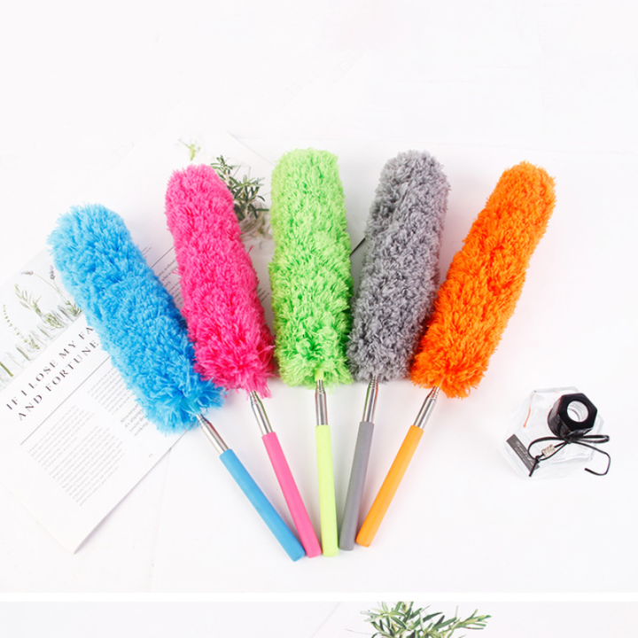Household Flexible Bendable Electrostatic Fiber Duster Retractable ...