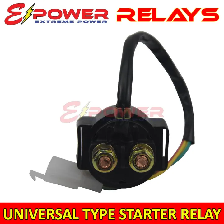 E-Power Universal 12V Motorcycle Starter Relay | Lazada PH