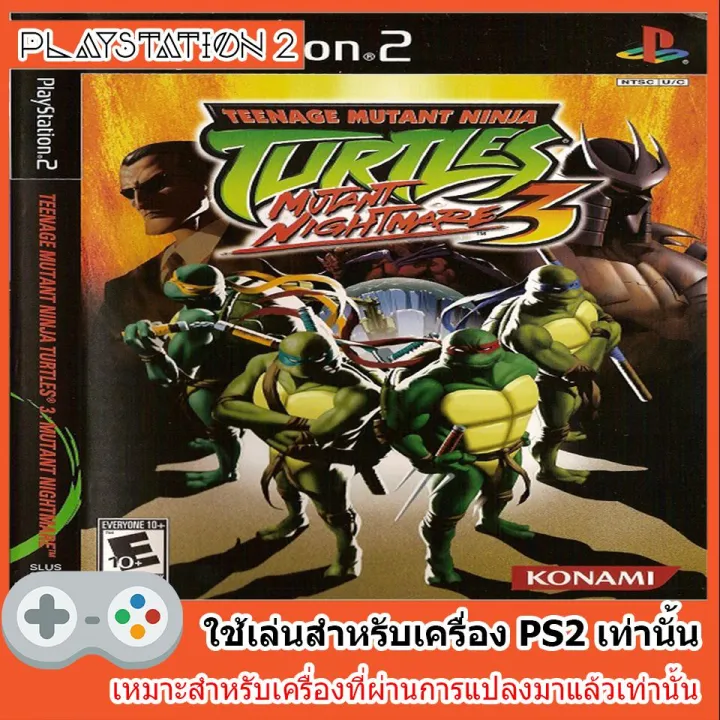Teenage Mutant Ninja Turtles 3 Mutant Nightmare [GAME PS2] | Lazada.co.th