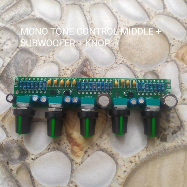 Tone control mono middle + subwoofer Tr c945 ori tune control mono ...