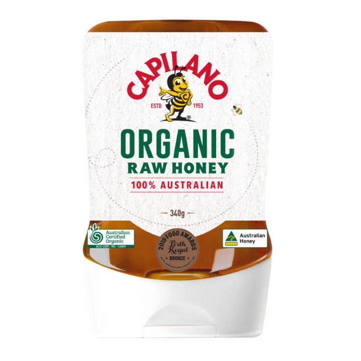 Capilano Organic Raw 100% Pure Australian Honey 340g | Lazada PH