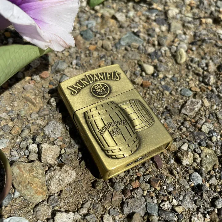 Kimigo SIngapore/JD Barrel Emblem Lighter Metal Alloy Lighter ...