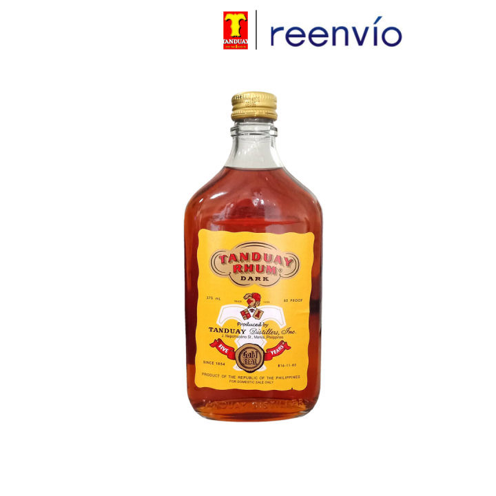 Tanduay Rhum Dark 375ml | Lazada PH
