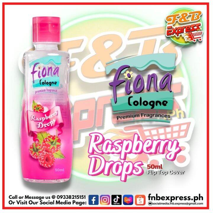 Fiona Raspberry Cologne FT 50ml x 1pc | Lazada PH