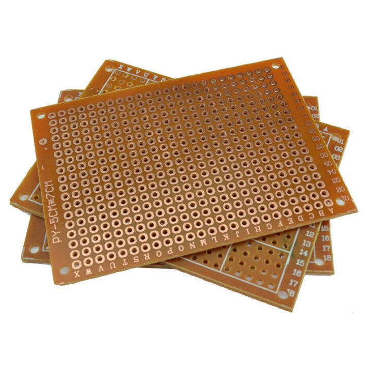 20Pcs 5x7cm DIY Bakelite Prototype Paper PCB fr4 Universal Board ...