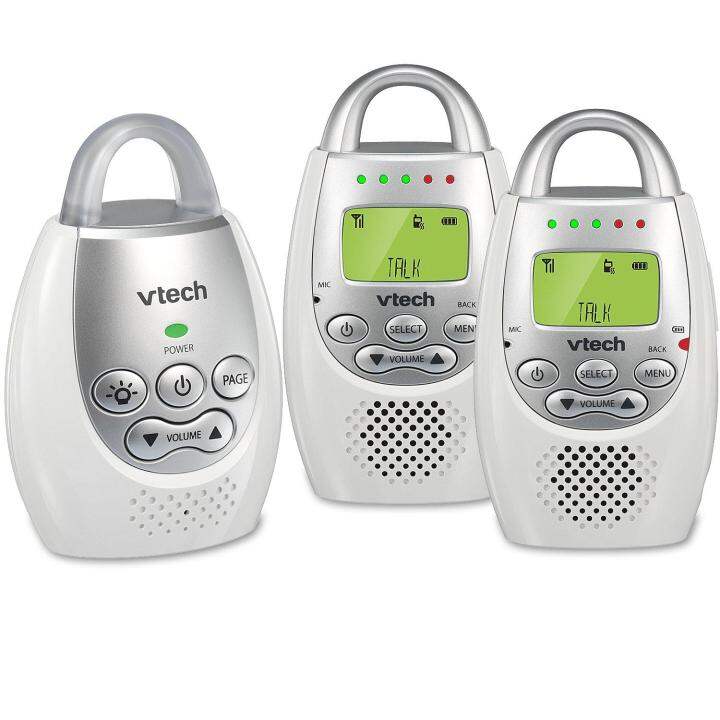 110 VOLTAGE - VTech DM221-2 Audio Baby Monitor with up to 1,000 ft of ...