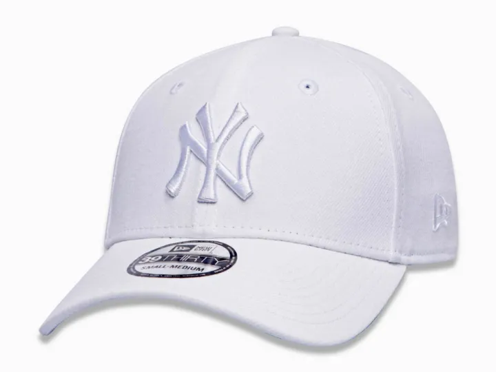New York Yankees MLB League Essential Tonal White on White 39THIRTY ...