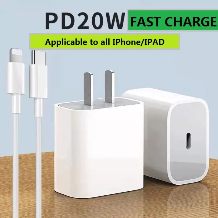 ONLY Authentic iPhon e Charger Cable Lightning Cable Charging pd 20W ...