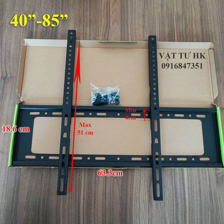 Khung kệ đỡ TV treo tường - Giá treo tivi đa năng 42 43 48 49 50 55 58 60 65 70 75 85 inch đầy ...