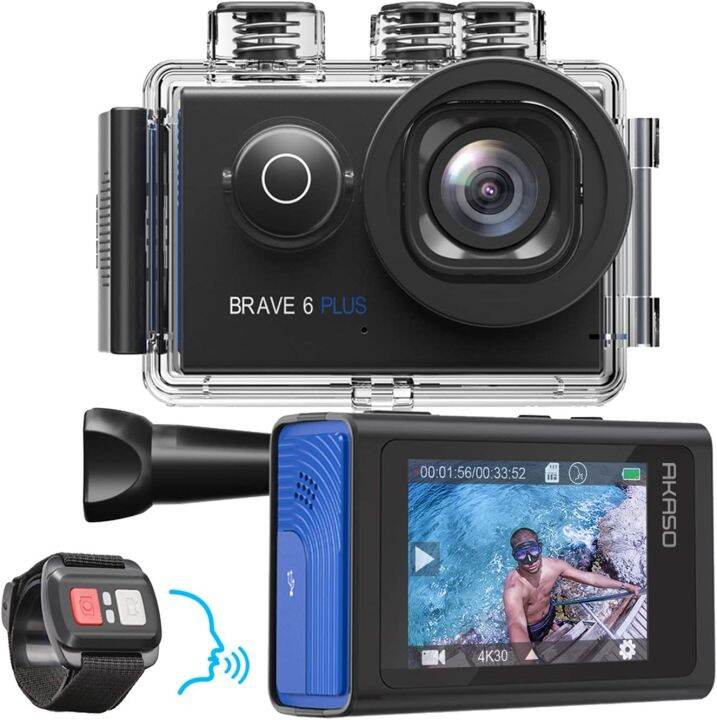 Akaso Brave 6 Plus Action Camera | Lazada.co.th