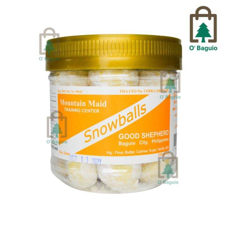 O' Baguio Good Shepherd Snowballs (310g) | Lazada PH