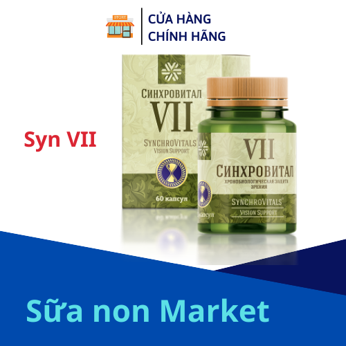 Viên bổ mắt SYNCHROVITALS VII - Siberian Wellness - Hạn chế quá trình ...