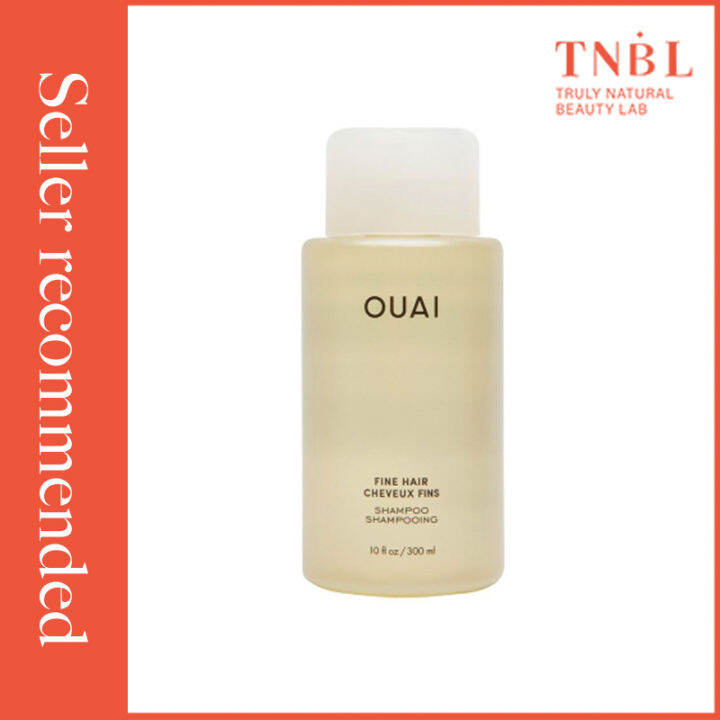 OUAI fine hair shampoo 300ml/thick shampoo/medium shampoo | Lazada ...
