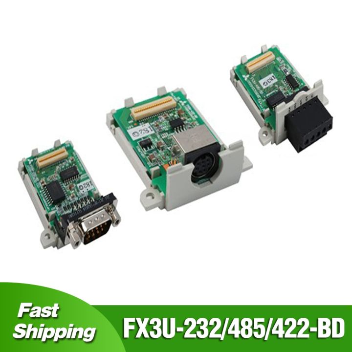 FX3U-232-BD FX3U-485-BD FX3U-422-BD For Mitsubishi FX3U PLC Extensible Communication Board ...