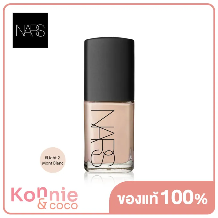 Nars Sheer Glow Foundation 30ml Light2 Mont Blanc Sheer Glow 6042