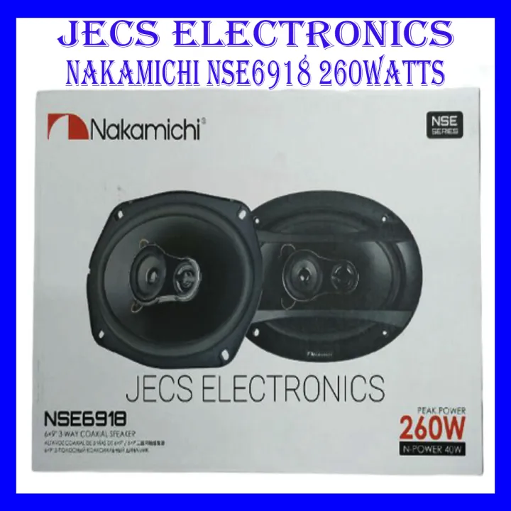Nakamichi Car Speaker 6x9 3Way | Lazada PH