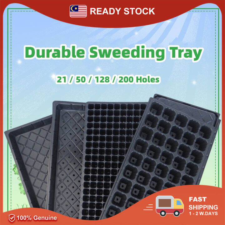 Seedling Tray Plastic Nursery Tray 32 50 72 105 128 200 Holes Bekas ...