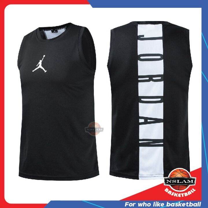 เสื้อบาสเกตบอล Michael Jordan / Jumpman / Air Jordan Hood แขนกุด ผ้า ...