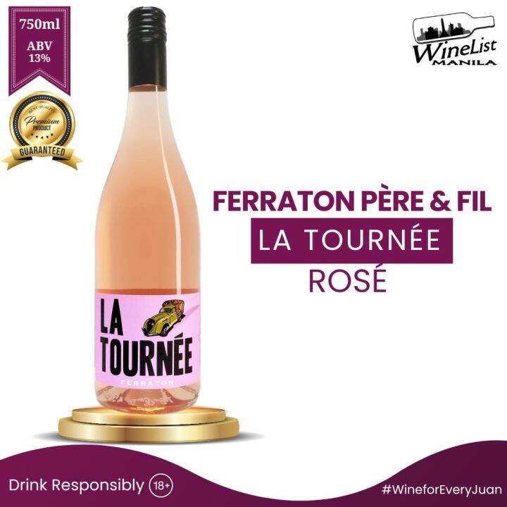 Ferraton La Tournee Rose, Rhone Valley France, Rose Wine 750ml | Lazada PH