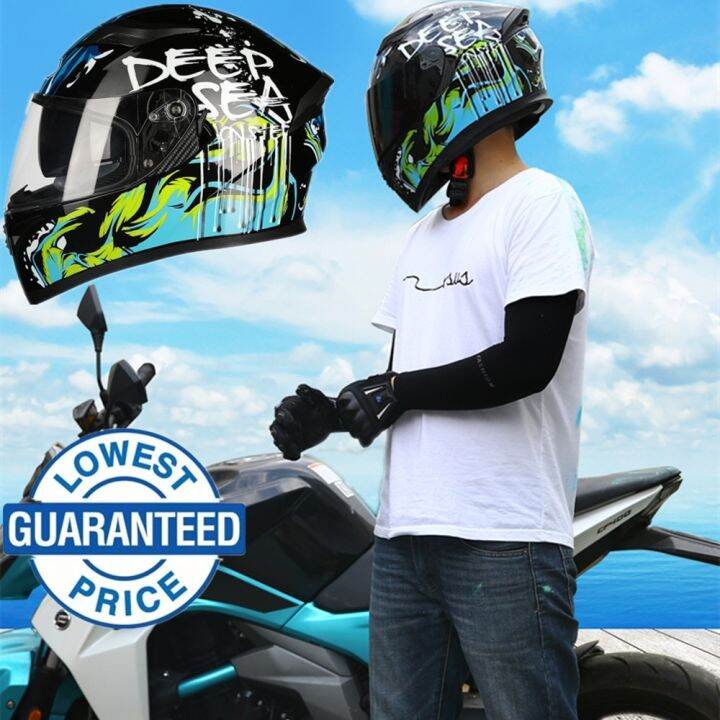 AMOTOR Motorcycle Full Face Road Racing Helmet | Lazada PH