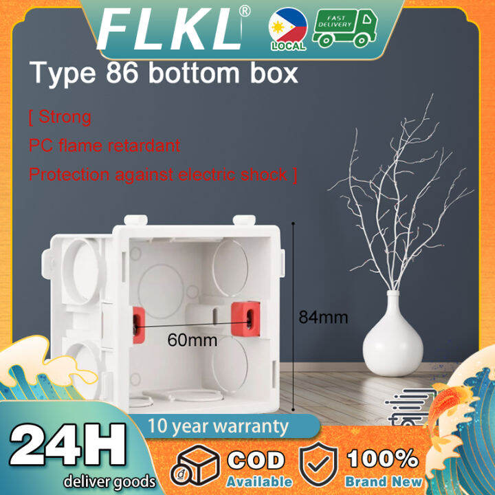 Wall Switch Box Utility Box Type 86 PVC Junction Box For External ...