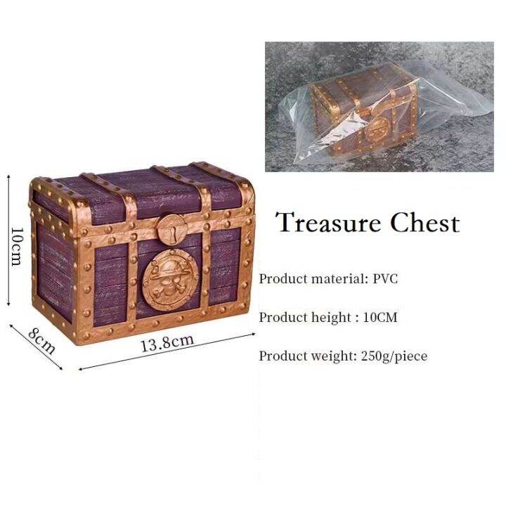 One Piece Treasure Chest Pirate's Treasure Chest Luffy Pirate Model ...
